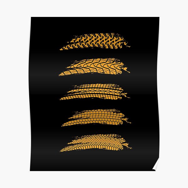 "Tyre Tread" Poster for Sale by SprintCore | Redbubble