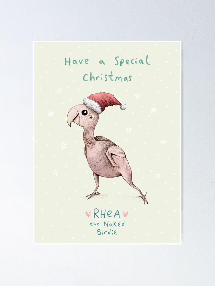 "Rhea - Have a Special Christmas" Poster by SophieCorrigan | Redbubble