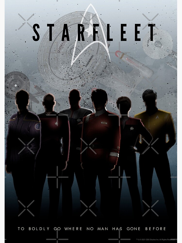 "Star Fleet Captains from Star Trek" Poster for Sale by rykker | Redbubble
