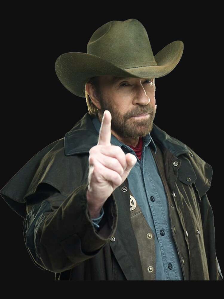 "Chuck Norris Classic" T-shirt for Sale by vblackstone | Redbubble ...