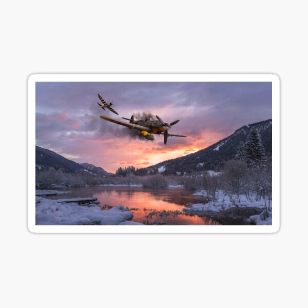 "Out of Luck" Sticker for Sale by Mark Donoghue + Hangar 7 Art | Redbubble