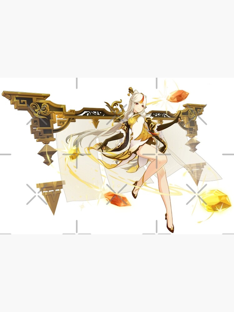 "Ningguang Genshin Impact Banner Graphic" Poster for Sale by Klee K ...