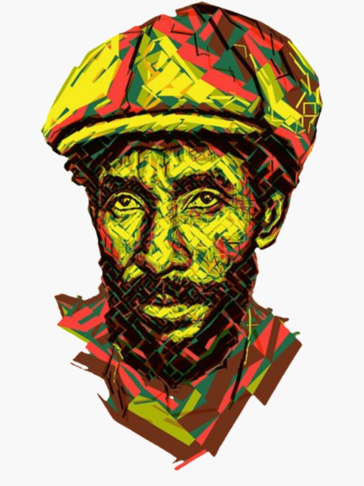 "Lee Scratch Perry Cap " Sticker for Sale by strangerfaces | Redbubble