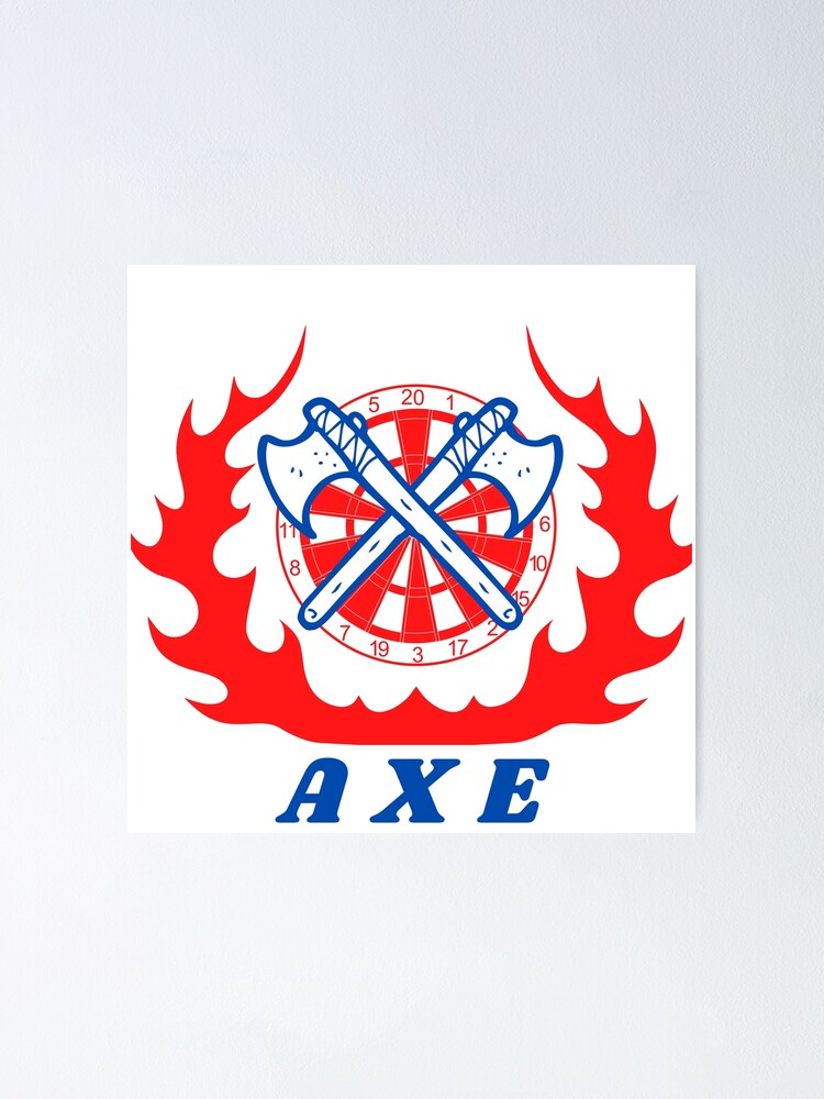 "Axe throwing /axe throwing t shirt" Poster for Sale by Lulushop2 ...