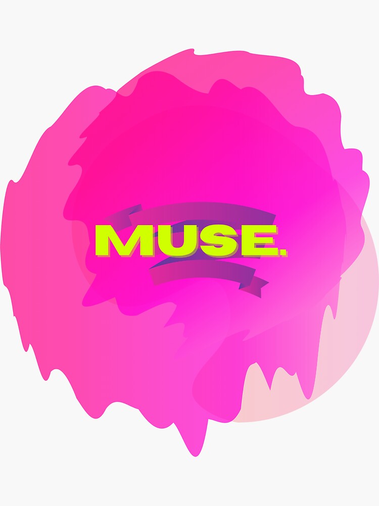 "Muse sticker " Sticker by Konyshop | Redbubble