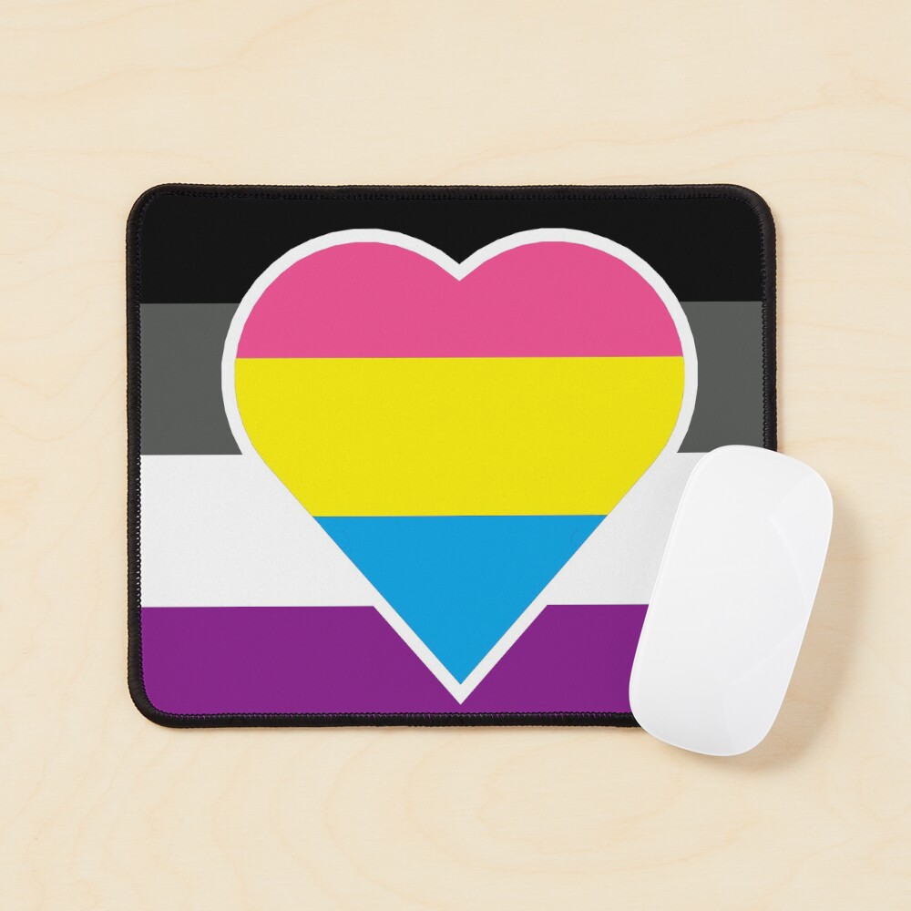 "Panromantic Asexual Flag" Pin for Sale by DisneyFanatic23 | Redbubble