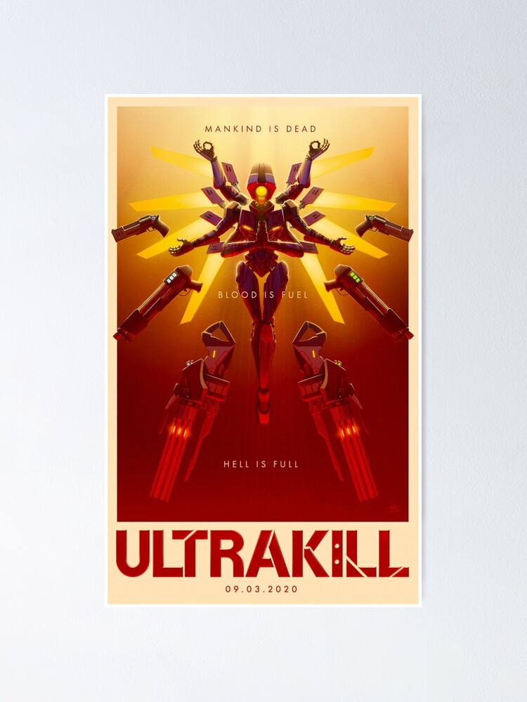 ULTRAKILL Posters Designed & Sold By Mila