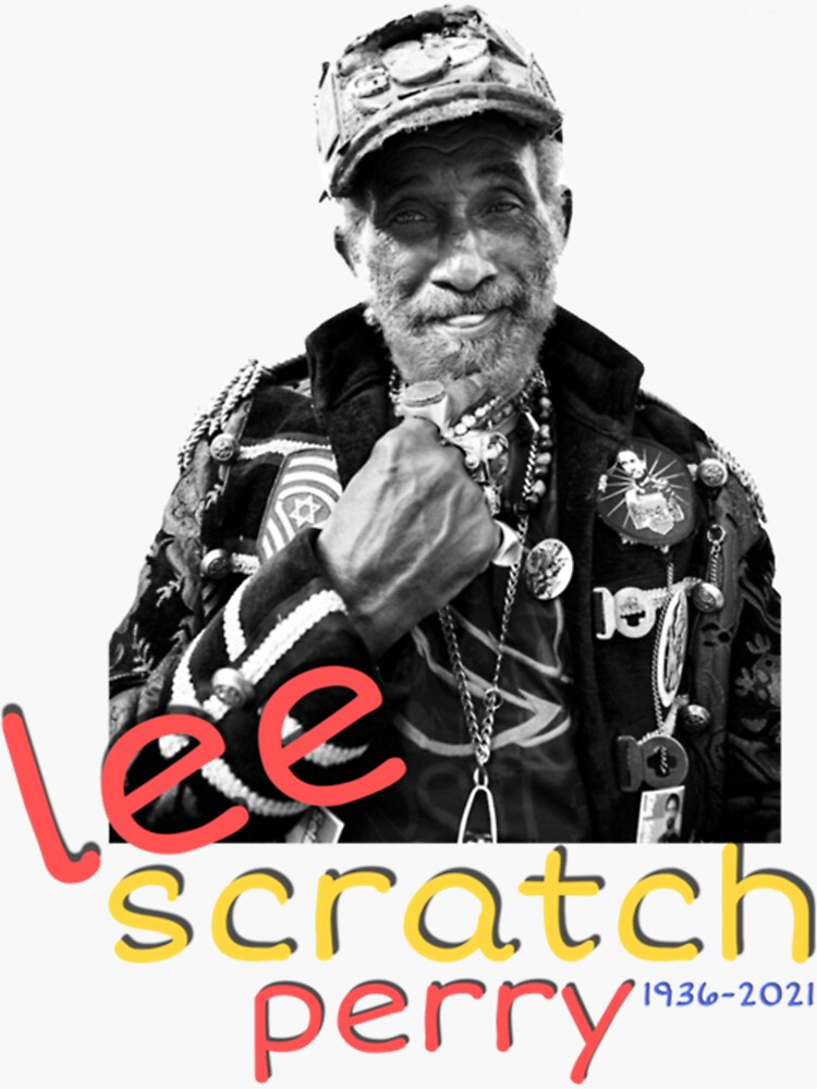 "lee scratch perry Essential " Sticker for Sale by strangerfaces ...