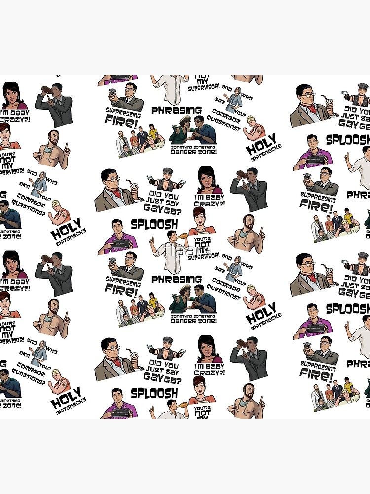 "Archer Collage Best Archer Moments Archer Drinking Lana Kane Ray ...