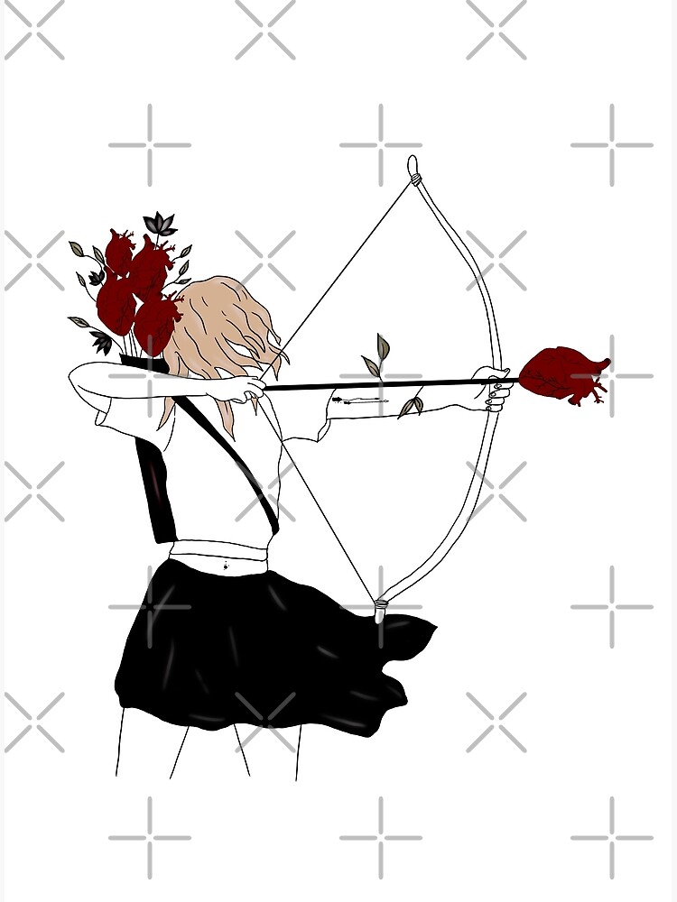 "Love anatomy heart archer" Poster for Sale by carries-anatomy | Redbubble