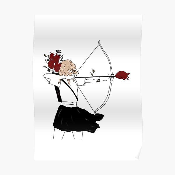 "Love anatomy heart archer" Poster for Sale by carries-anatomy | Redbubble