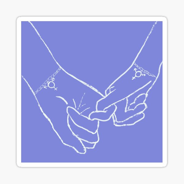 "pinky promise" Sticker by jasperzaneart | Redbubble