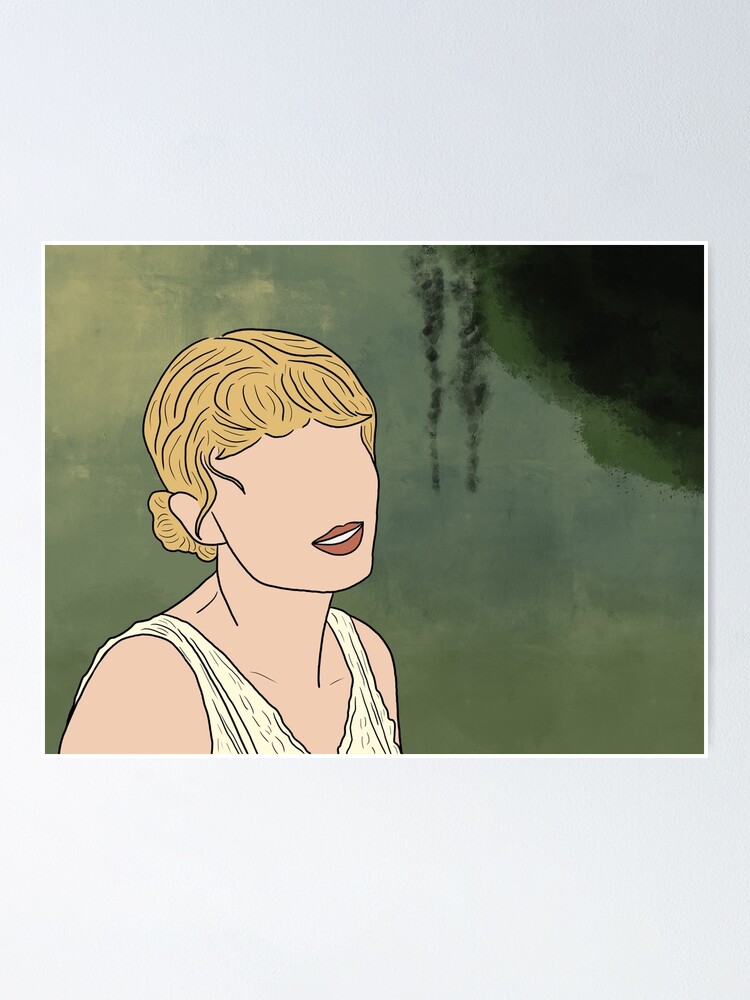 "Taylor Swift cardigan music video art line drawing" Poster for Sale by ...