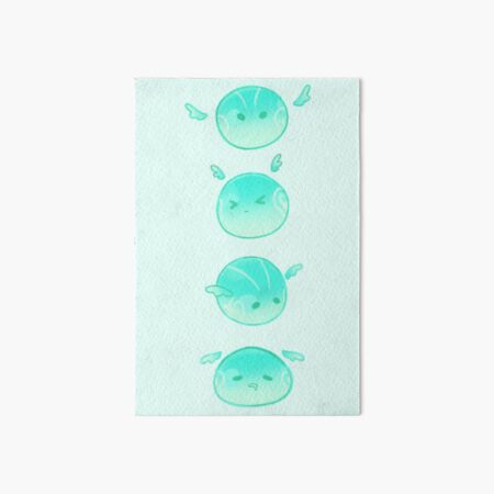 "Genshin Impact Anemo Slime Fanart" Galeriedruck von fromnavi | Redbubble