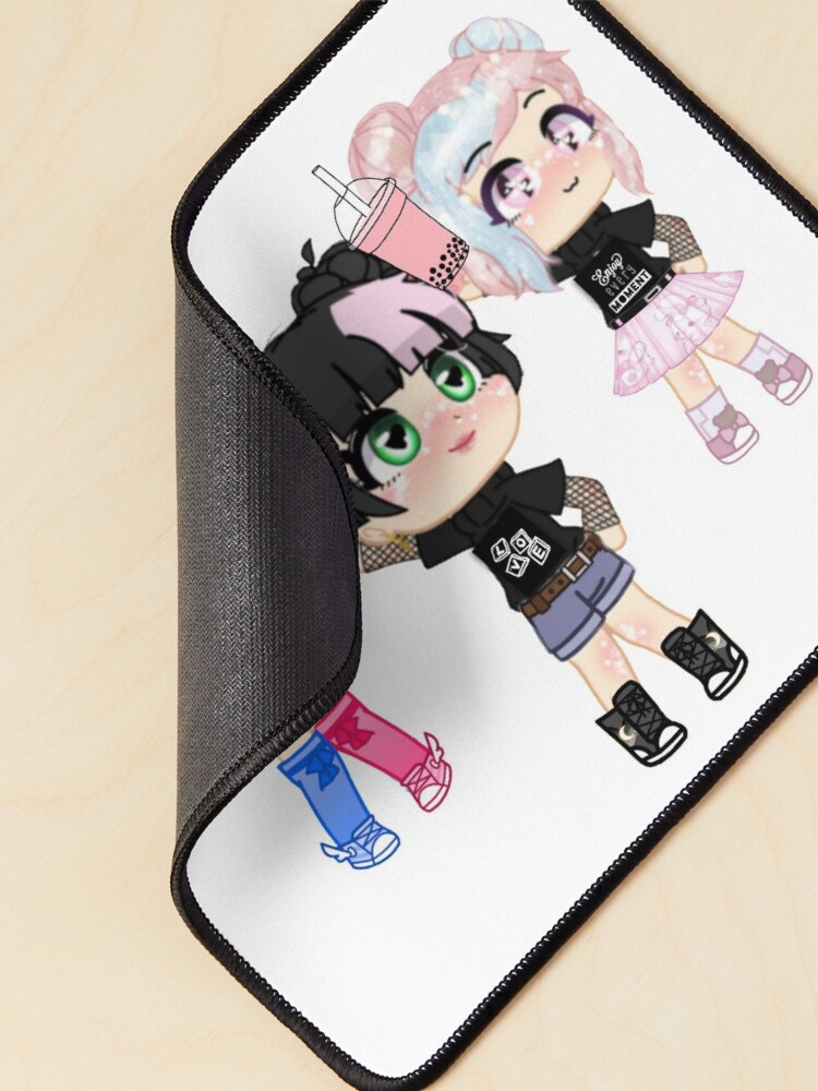 "GACHA GIRLS & BUBBLE TEAS - Cartoon" Mouse Pad for Sale by BheyVang ...