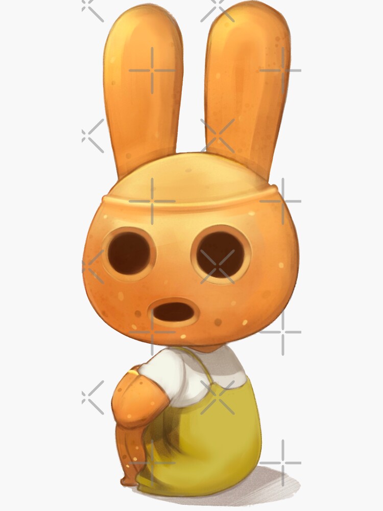 "Coco ACNH" Sticker for Sale by BunniRobotCat | Redbubble