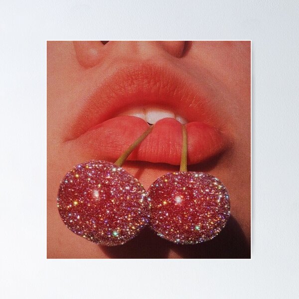 "CHERRY BOMB" Poster for Sale by ilanaarosee | Redbubble