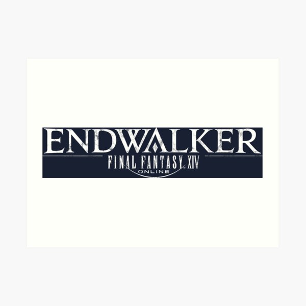 "Final Fantasy XIV Endwalker Logo" Art Print for Sale by BrotherOfPerl ...