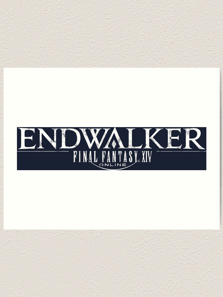"Final Fantasy XIV Endwalker Logo" Art Print for Sale by BrotherOfPerl ...