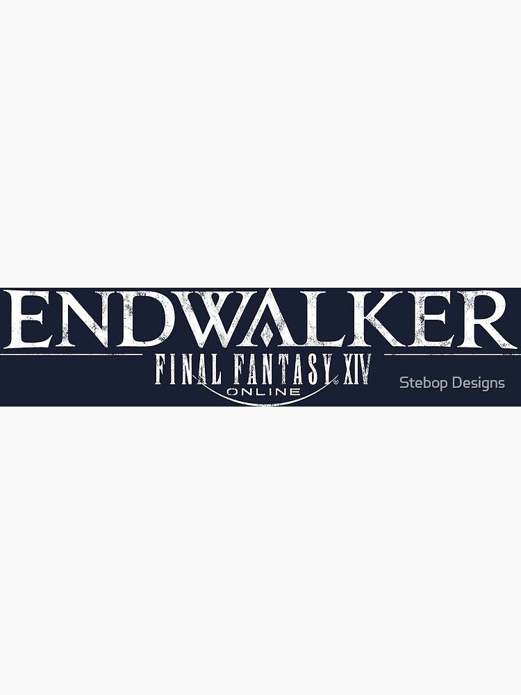 "Final Fantasy XIV Endwalker Logo" Art Print by BrotherOfPerl | Redbubble