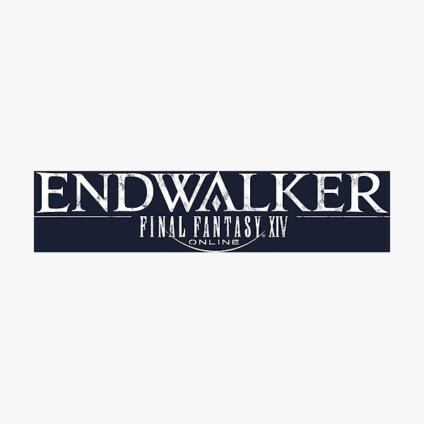 "Final Fantasy XIV Endwalker Logo" Photographic Print for Sale by ...