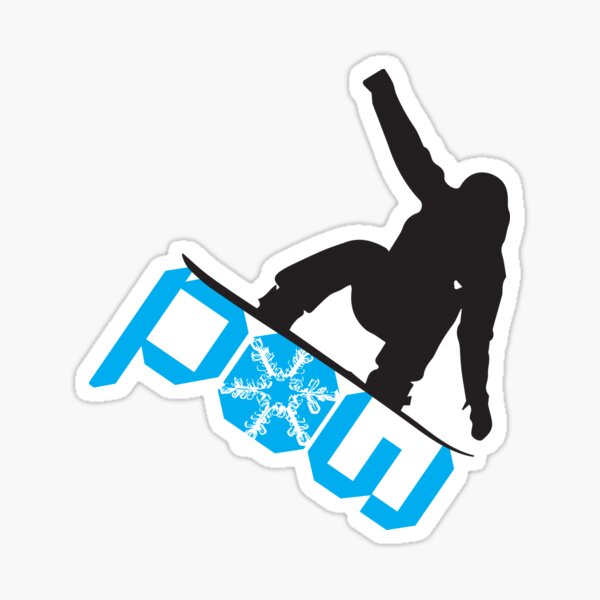 "POW" Sticker for Sale by apoxrosi | Redbubble