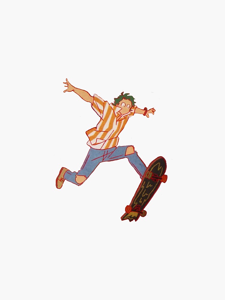 "Joe - Sk8 The Infinity " Sticker for Sale by unsolved-wander | Redbubble