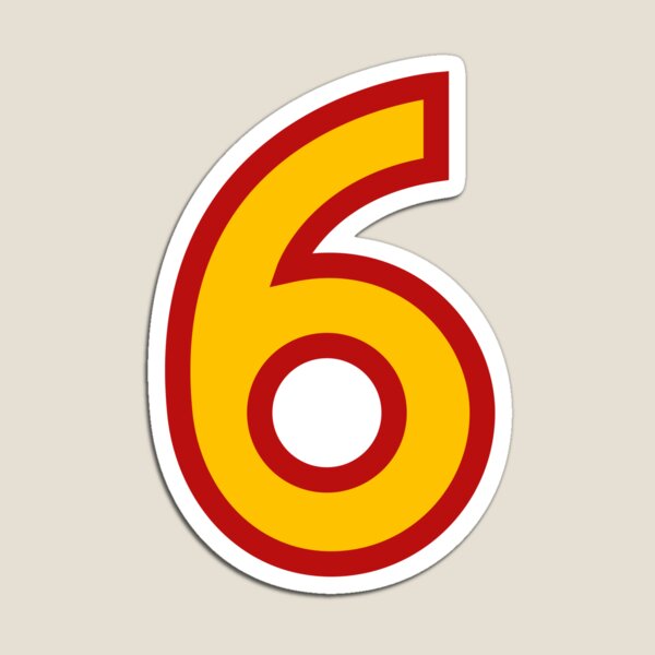 "Percy Number Six" Magnet for Sale by WestieMerch | Redbubble