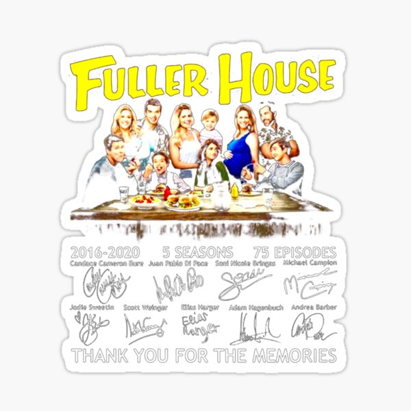 "Fuller House All cast Signed 2016-2020 5 Seasons Thank You for The ...