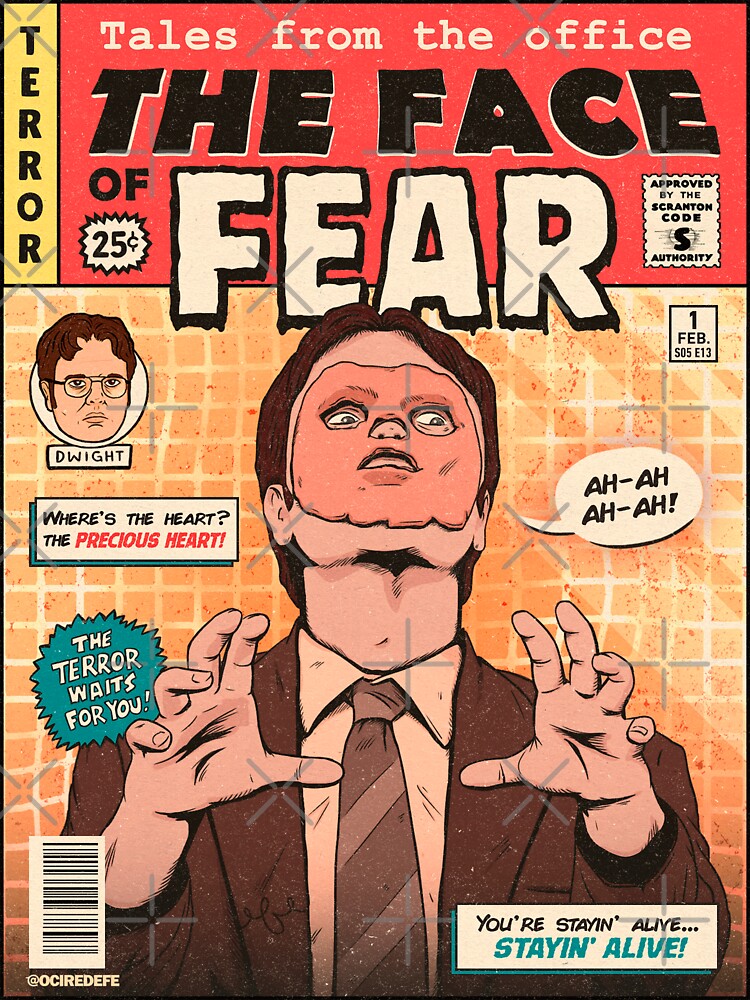 "The Office CPR - Dwight" Sticker for Sale by efedefede | Redbubble