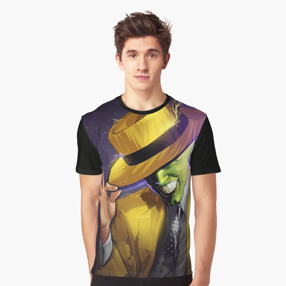"The Mask" T-shirt for Sale by n-abakumov | Redbubble | jim graphic t ...