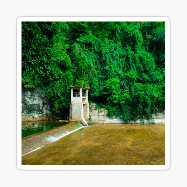 "Dam in Purag Falls, Conner, Apayao" Sticker for Sale by Kasiyana ...