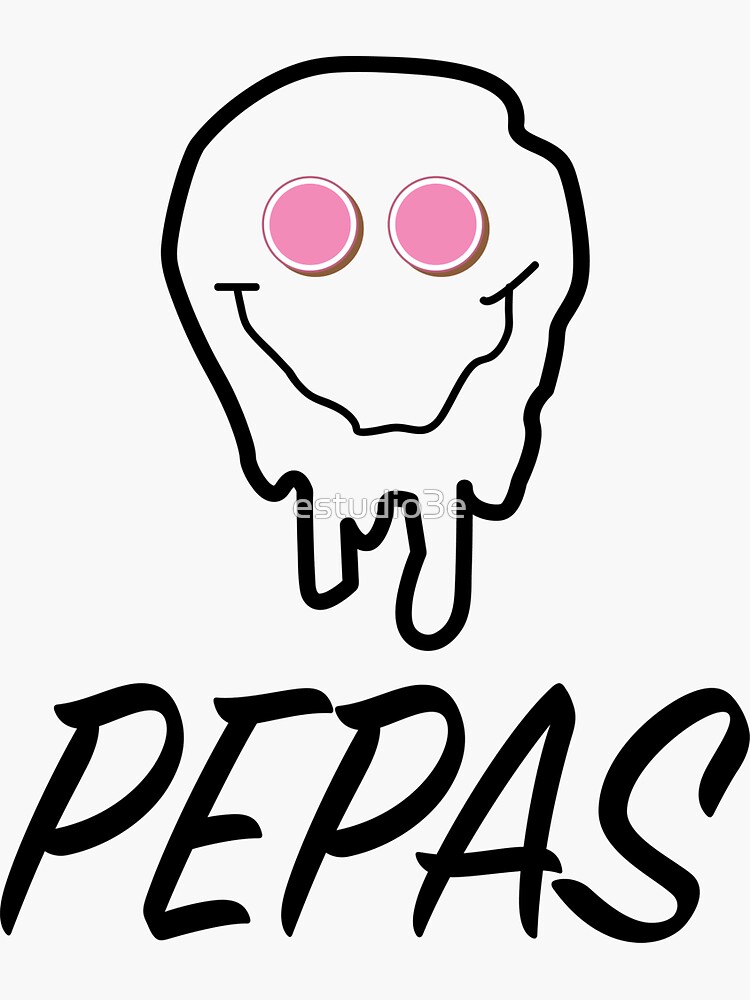 "Pepas" Sticker for Sale by estudio3e | Redbubble