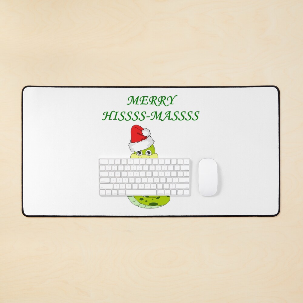 Fotodruck for Sale mit "Merry Hissss-Massss Snake - Süße Schlange, die ...