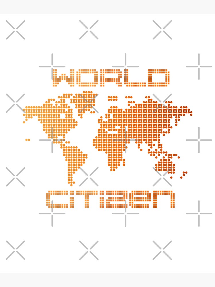 "World Citizen" Poster for Sale by Kolsab | Redbubble