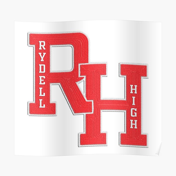 "Rydell High Patch | Grease Movie Musical Costume" Poster by Broadway ...