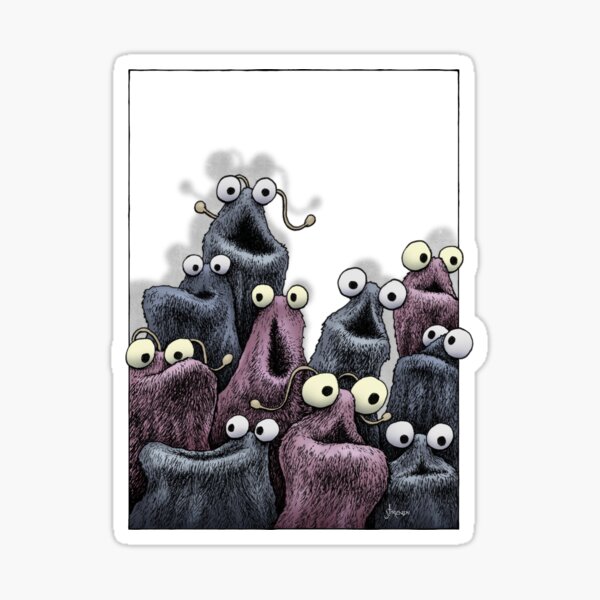 "Yip Yip (no background)" Sticker for Sale by eenkist | Redbubble