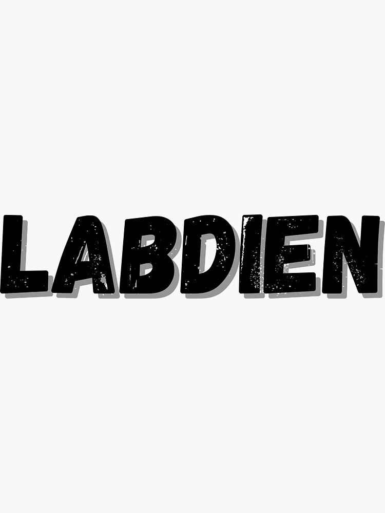 "Labdien - Lavtian For "Good Day" - Text Design" Sticker for Sale by ...