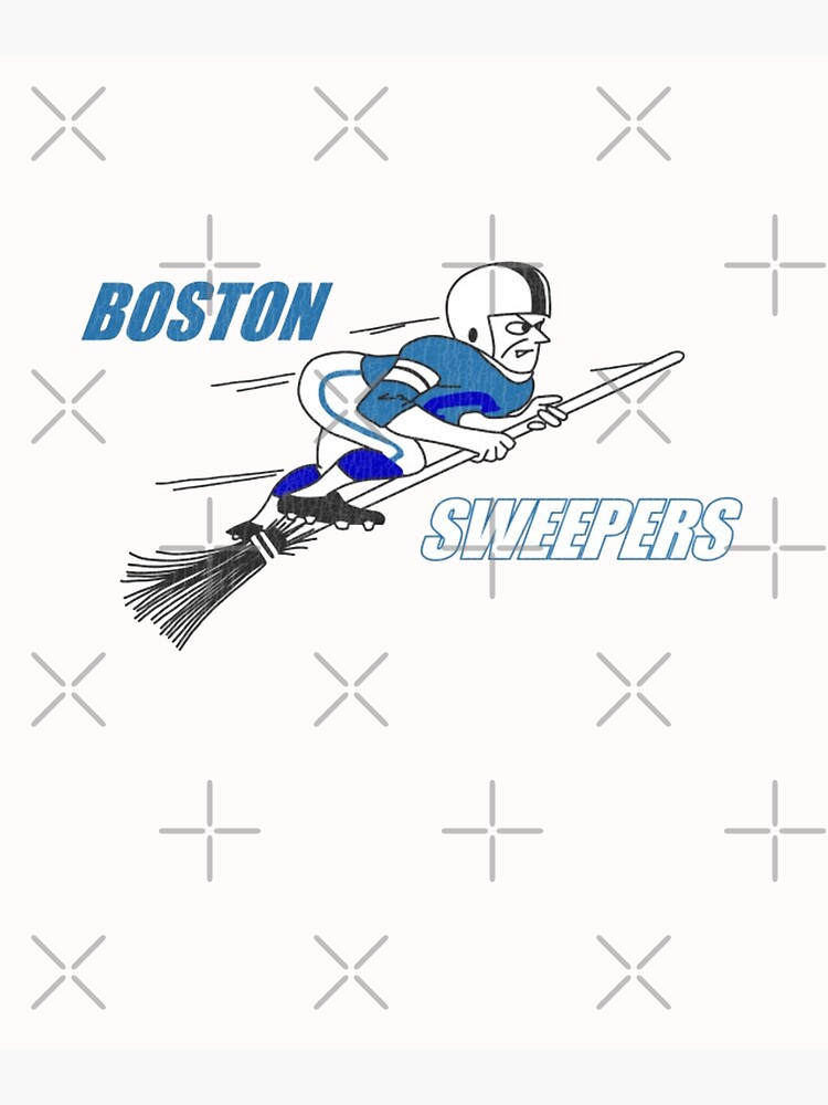 "Boston Sweepers Atlantic Coast Football League (ACFL) Vintage Logo ...