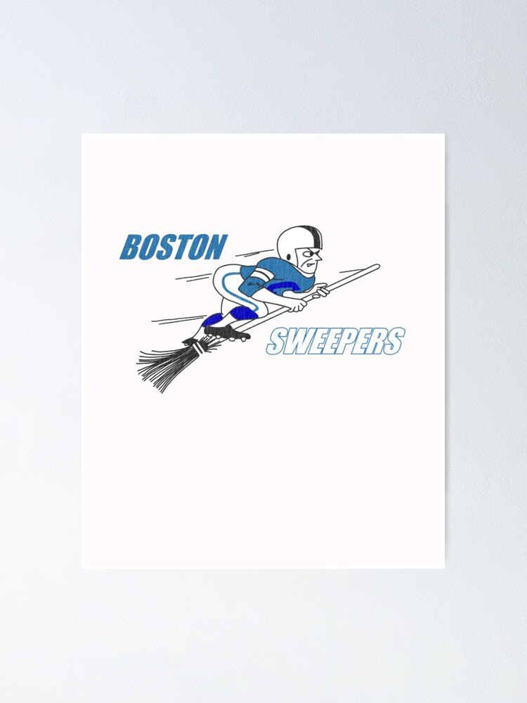"Boston Sweepers Atlantic Coast Football League (ACFL) Vintage Logo ...