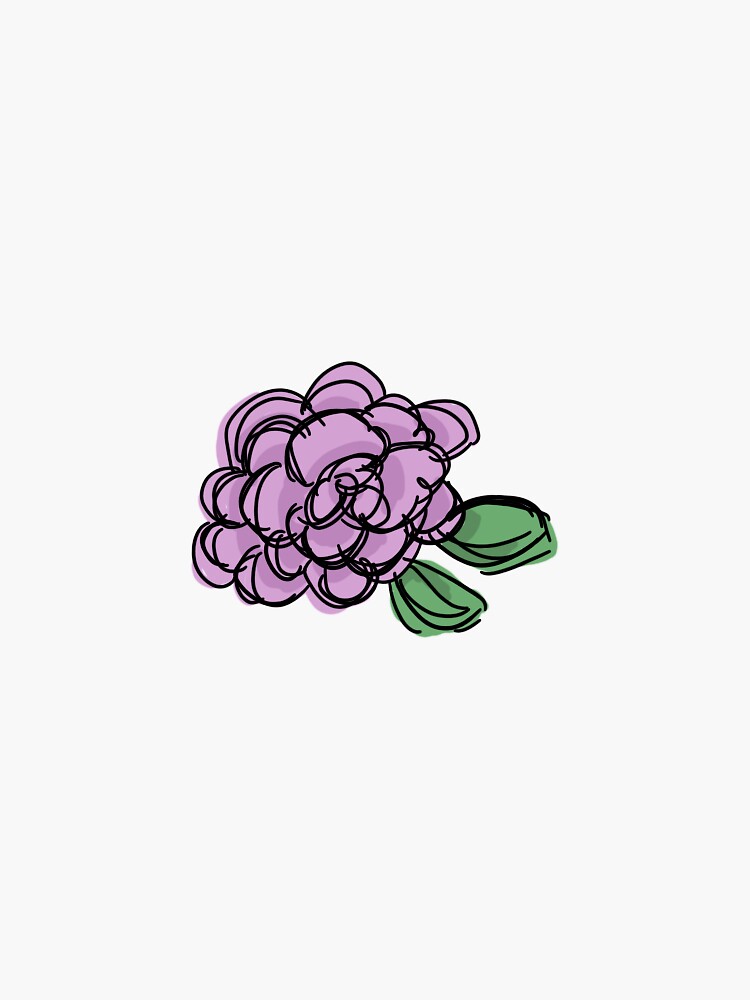 "lilac flower" Sticker for Sale by Estellaluna | Redbubble
