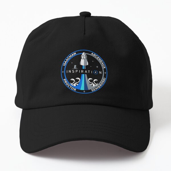 "SpaceX Inspiration4 Crew" Cap for Sale by AllAboutSpace | Redbubble