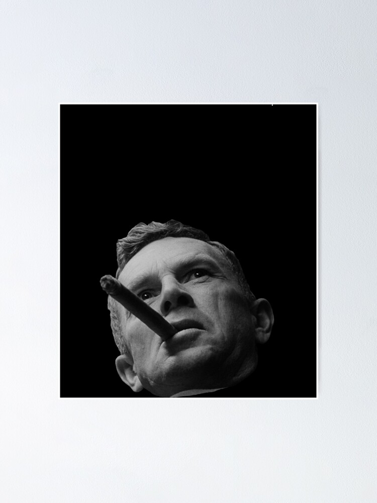 "Jack D. Ripper Dr.Strangelove - Head Sticker" Poster for Sale by ...
