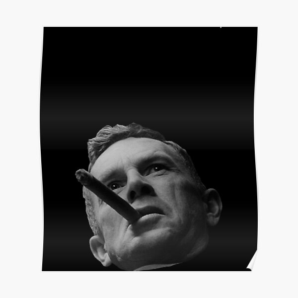 "Jack D. Ripper Dr.Strangelove - Head Sticker" Poster for Sale by ...