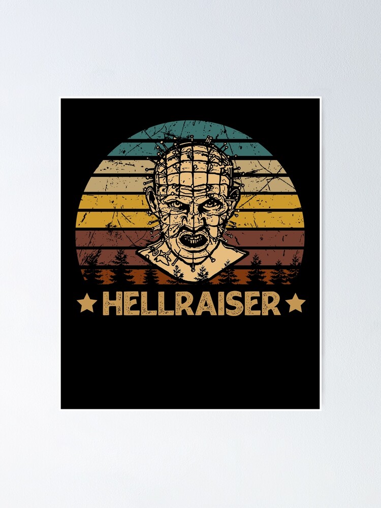 "Vintage Hellraiser Horror Film Design" Poster for Sale by ...