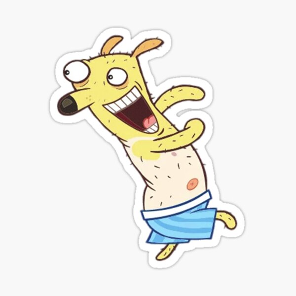 "Almost Naked Animals Howie Running" Sticker for Sale by Trapulionis ...