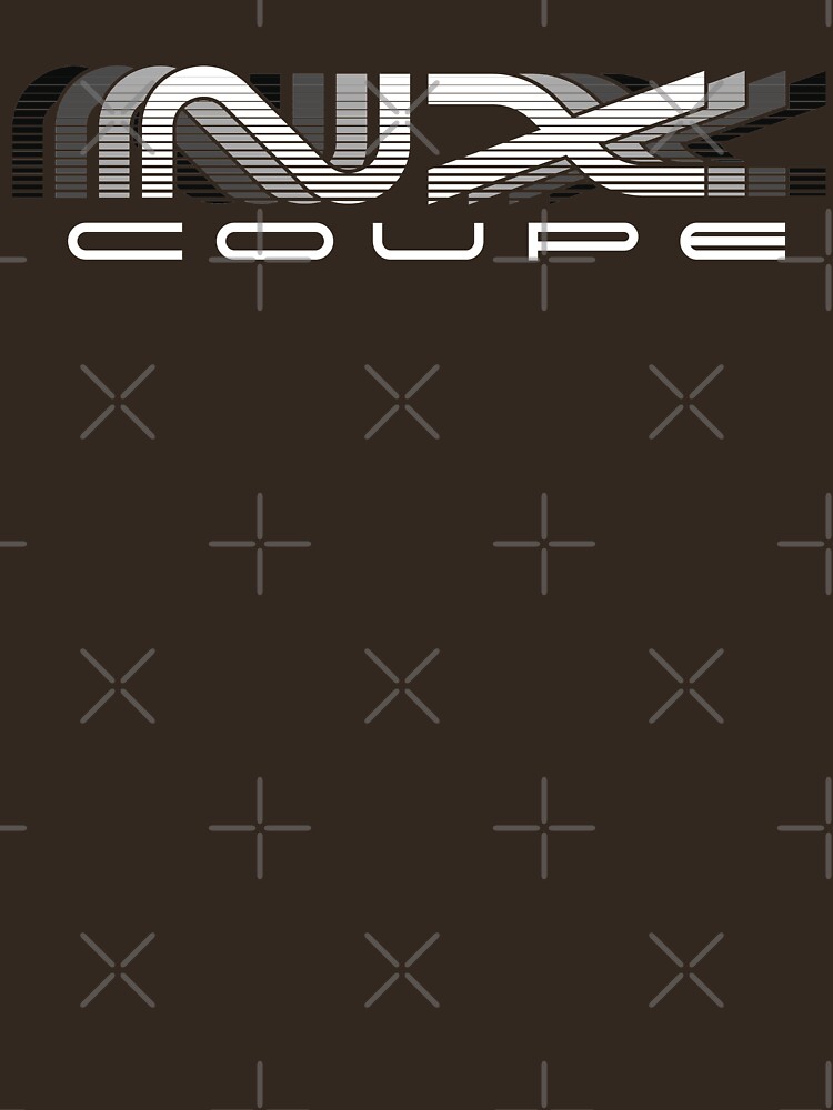 "Nissan NX-R, NX Coupe, NX2000, NX1600, NX100 White Striped" T-shirt ...