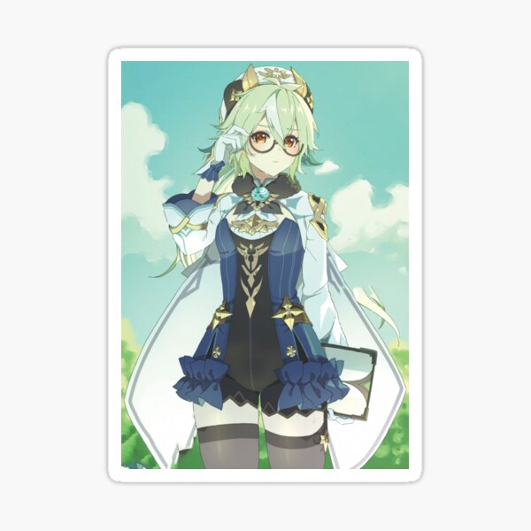 "Genshin Impact Sucrose" Sticker for Sale by antioneart | Redbubble