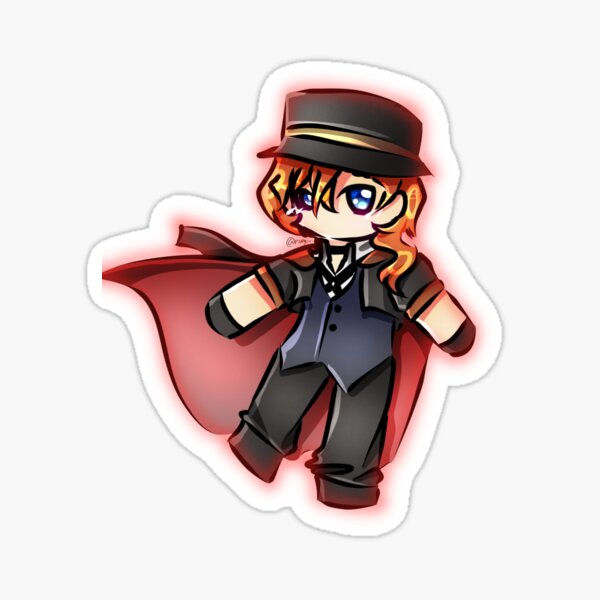 "Chibi Chuuya Nakahara" Sticker for Sale by Naeguji | Redbubble