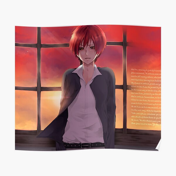"Karma Akabane" Poster for Sale by piokpiokpyek | Redbubble